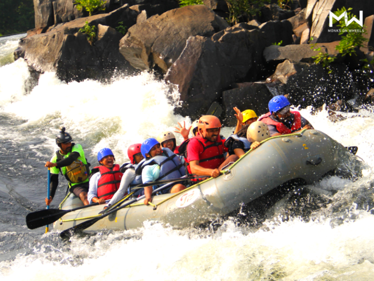 Rafting at Dandeli | Monks on Wheels